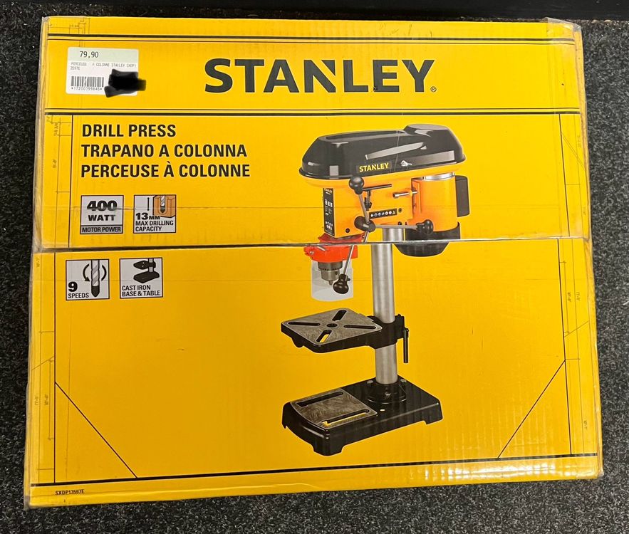 Neu : Perceuse à colonne d'établi Stanley SXDP13597E | Kaufen auf Ricardo