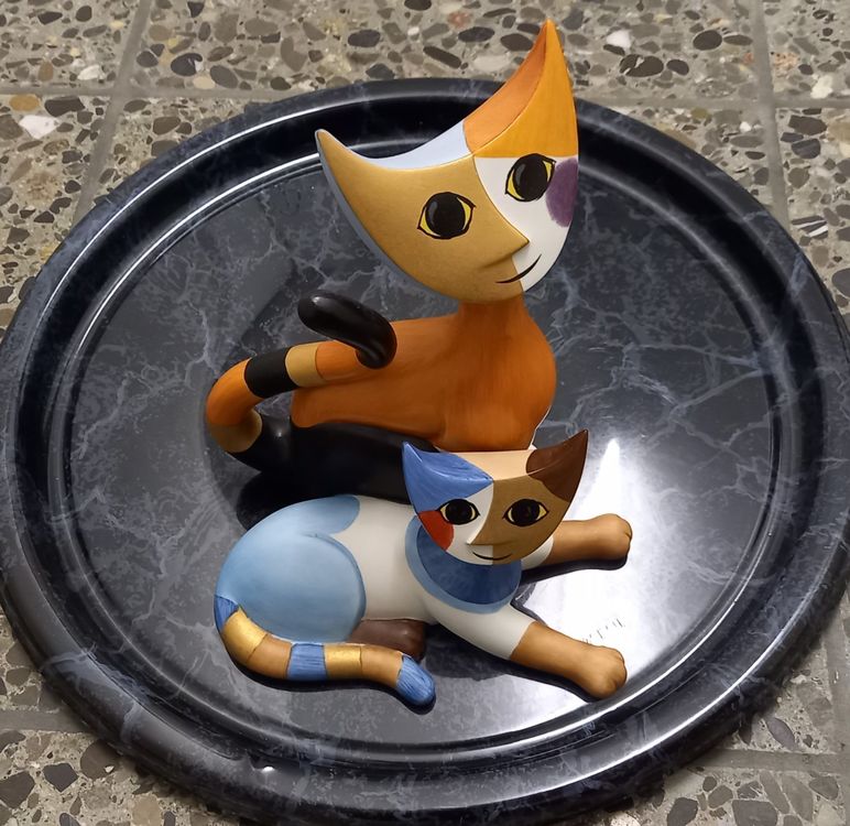 *GOEBEL - R.WACHTMEISTER - KATZENDUO; AMICA E AMICO* H 17CM (Gebraucht) in Horgen für CHF 4 ...