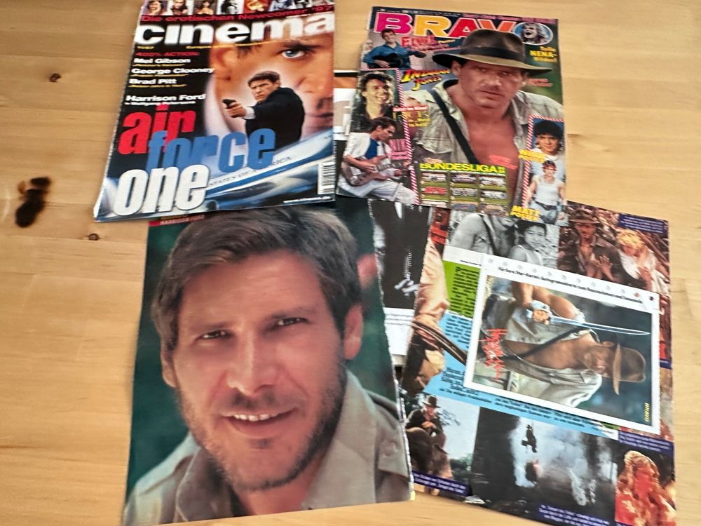 HARRISON FORD INDIANA JONES tolle rare Berichte + Poster Top | Kaufen auf Ricardo