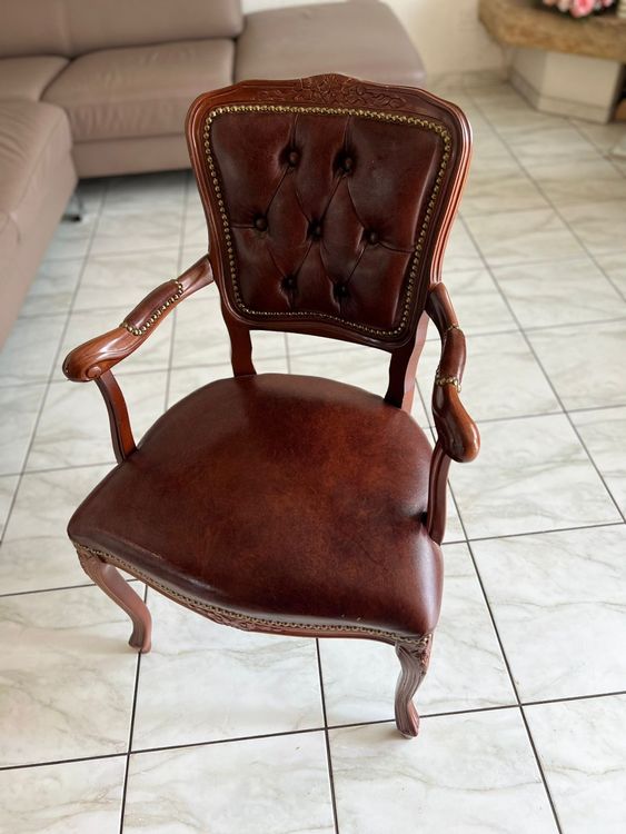 Sessel im antik Stil aus Holz | Kaufen auf Ricardo