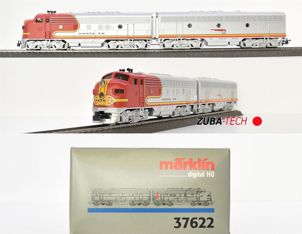 Märklin 37622 Diesellok EMD F7 A+B SF H0 | Acheter sur Ricardo