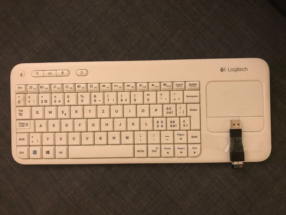 Logitech K400r / Weiss | Kaufen auf Ricardo