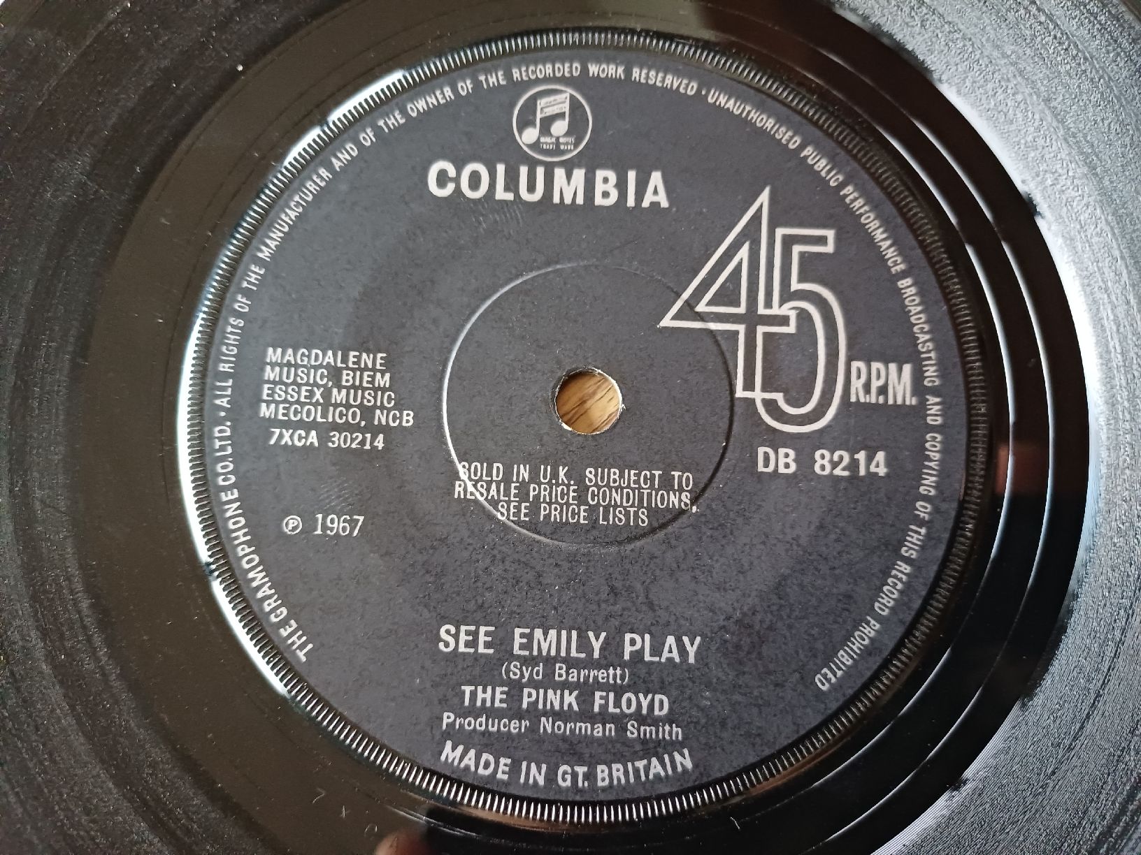 The Pink Floyd "See Emily play" (UK 1967) 45t (Gebraucht) in Begnins ...