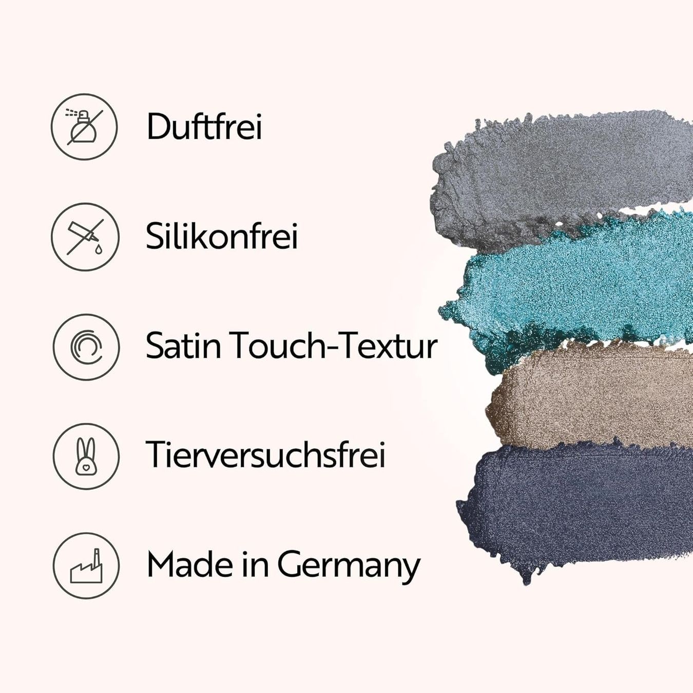 M. Asam MAGIC FINISH Lidschatten Palette Satin No.5, NEU (Neu und ...