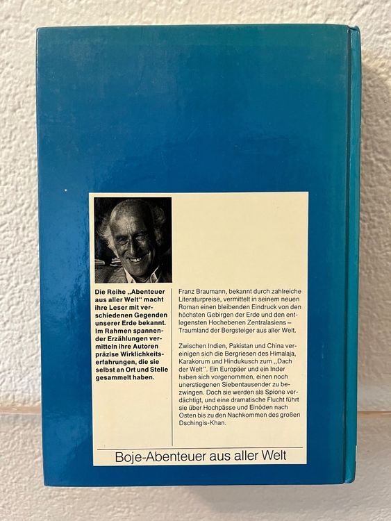 Franz Baumann: "Aufstieg zum Dach der Welt" (Gebraucht) in Adliswil für ...