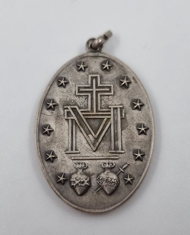 Jungfrau Maria Anhänger -O Maria Concepta Sine Peccato Ora.- (Gebraucht) in Zürich für CHF 1 ...