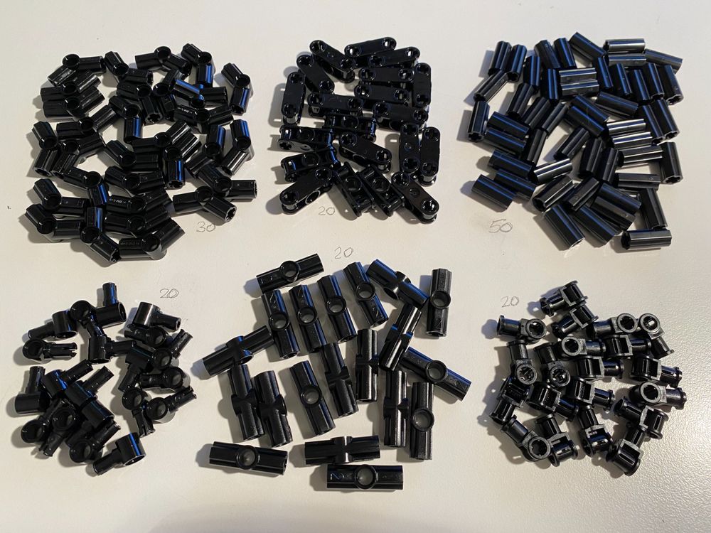 Lego*160*Technikteile*schwarz*NEU*R24A (Neu (gemäss Beschreibung)) in Wald ZH für CHF 9 – mit ...