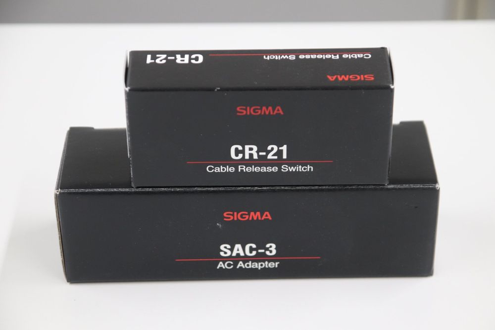 Sigma SAC-3 AC-Adapter und Sigma CR-21 (Gebraucht) in Zofingen für CHF ...