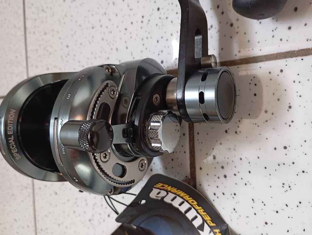 moulinet pêche Okuma Makaira 10II-Sea, neuf, double vitesse (Neuf avec ...
