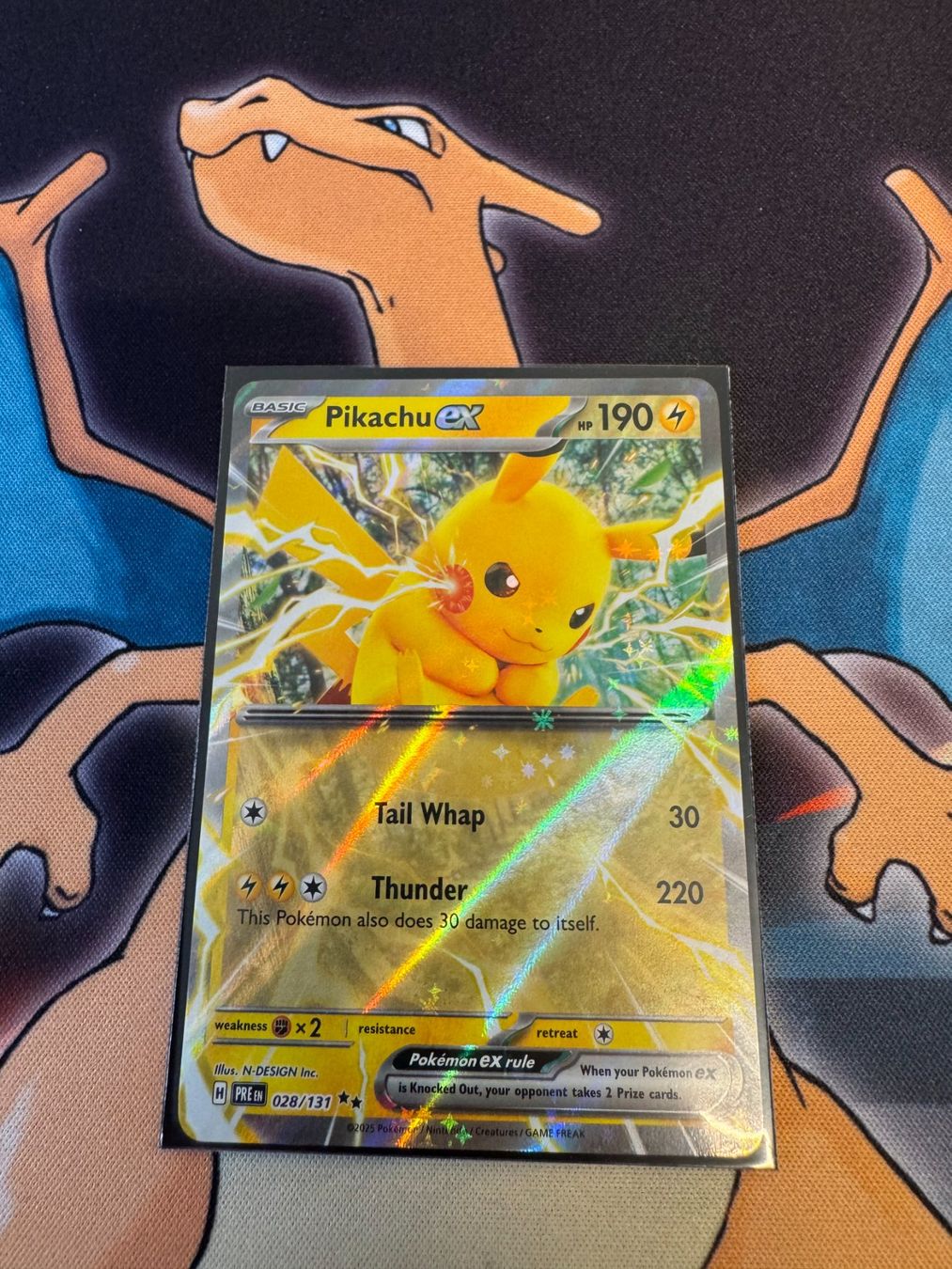 Pikachu ex (PRE 028) - EN - Prismatic Evolutions (Neu (gemäss ...
