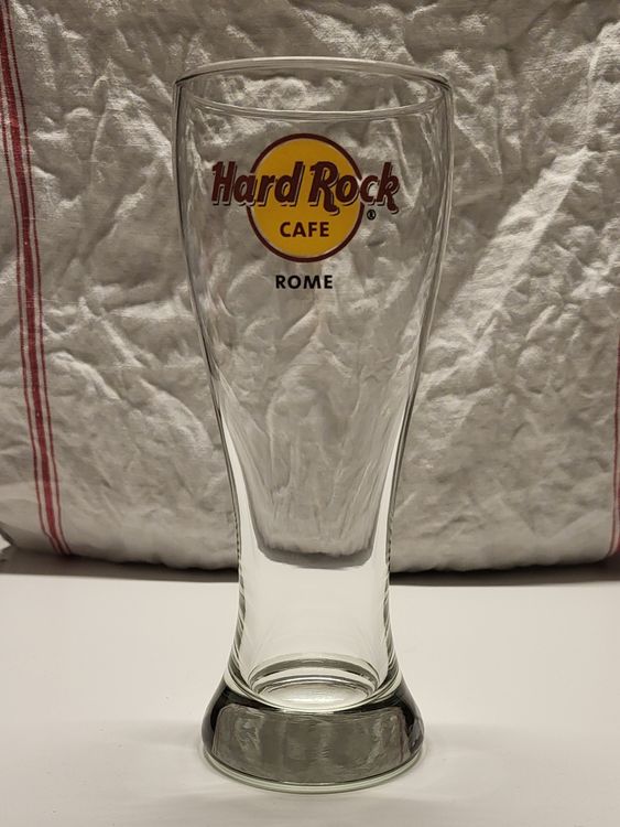 Hard Rock Cafe Rom Bierglas (Gebraucht) in Hosenruck für CHF 10 – mit ...