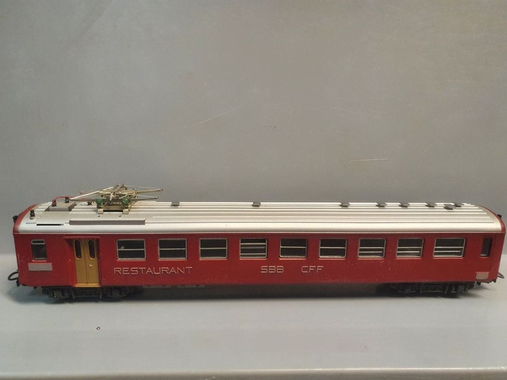 HAG: SCHÖNER SBB SPEISEWAGEN ROT (Gebraucht) in Biglen für CHF 27 – mit Lieferung auf Ricardo kaufen