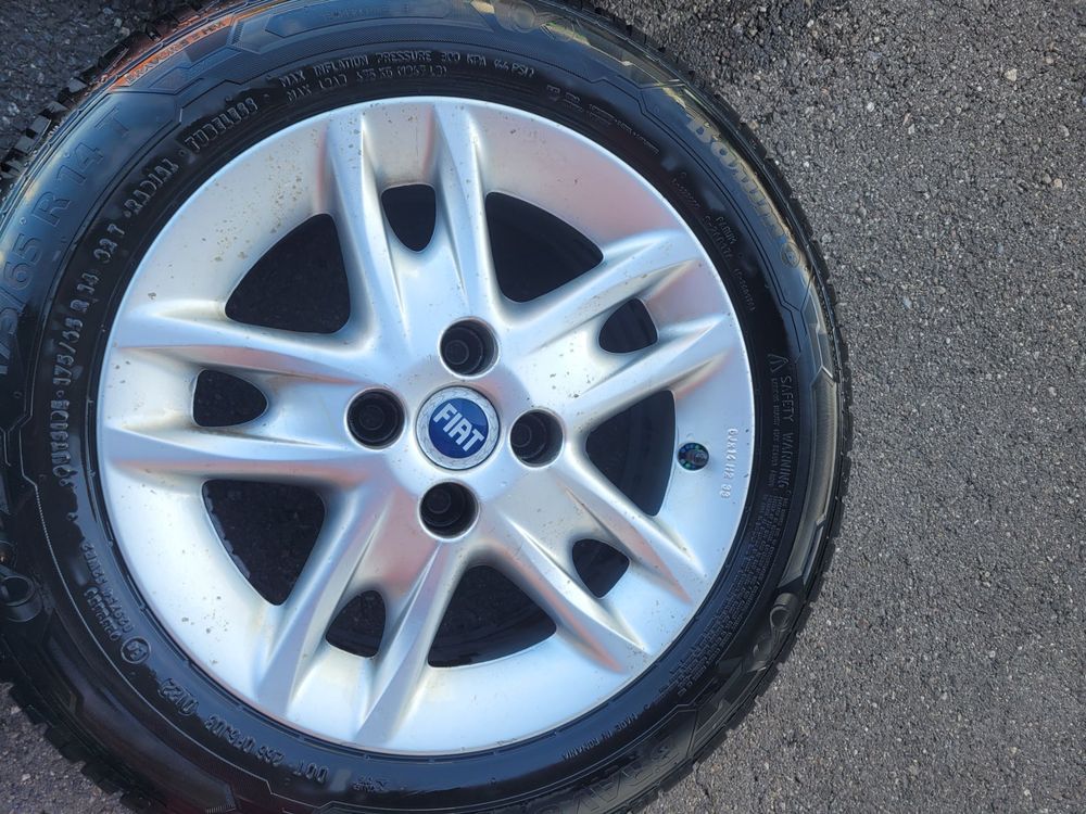 Originale Sommer Kompletträder Fiat Panda 14 Zoll | Kaufen auf Ricardo