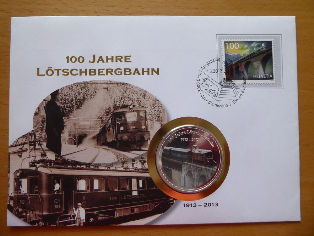 Numis 100 Jahre Lötschbergbahn | Kaufen auf Ricardo