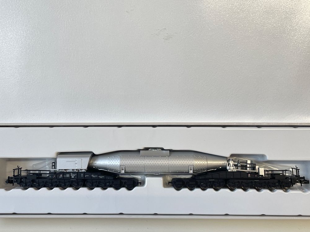 Trix 15184 DB Torpedopfannenwagen aus Metalldruckguss (Neu (gemäss ...