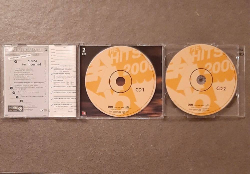 Bravo Hits - The Hits 2000, 2CD Hit Compilation Sampler 2000 (Gebraucht ...