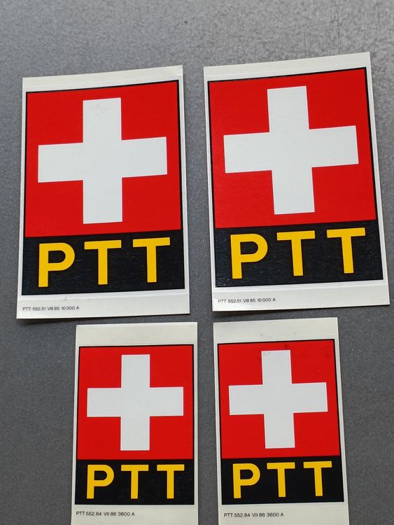 Alte Aufkleber / Post PTT | Kaufen auf Ricardo