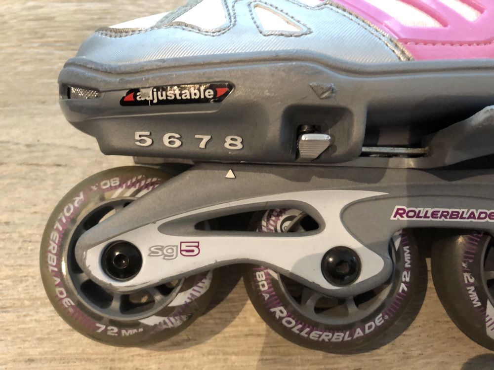 Inlineskates Rollerblade Gr. 36.5 bis 40.5, verstellbar (Gebraucht) in ...