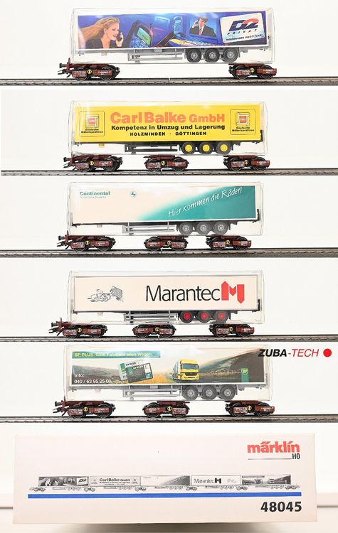 Märklin 48045 5tlg. Kombirail Wagenset der DB H0 WS, mit OVP (Gebraucht ...