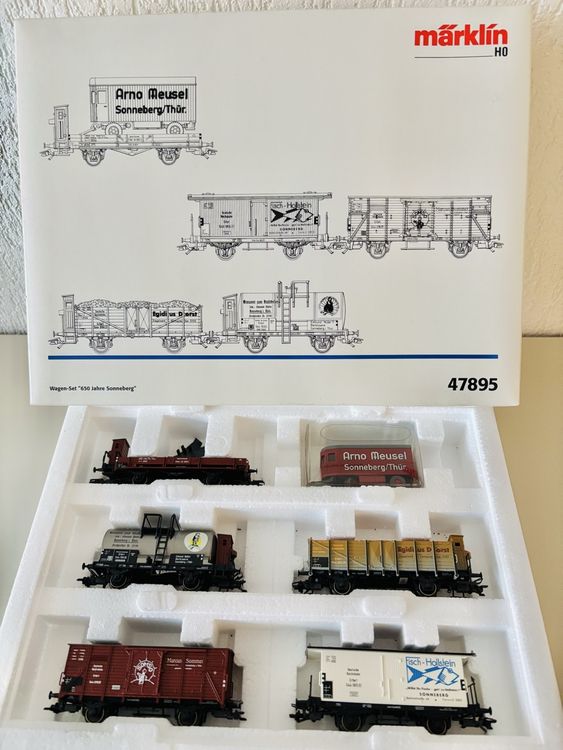 Märklin H0, exklusive Sammlung, 21 historische Güterwagen (Gebraucht ...
