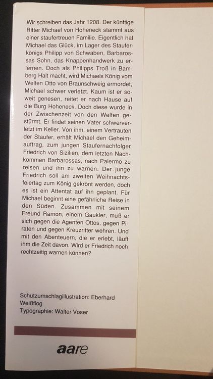 Geheimauftrag für Michael - Hans Peter von Peschke - Aare (Gebraucht ...