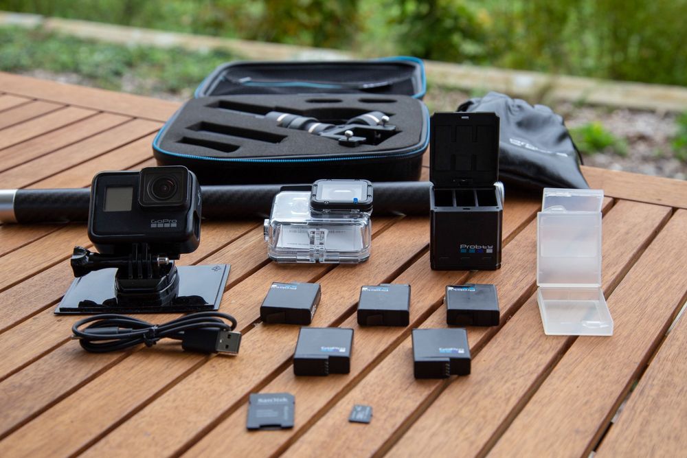 GoPro Hero 7 4K 60fps Mit 3 Axis Gimbal 5 Akkus Tauchcase Kaufen