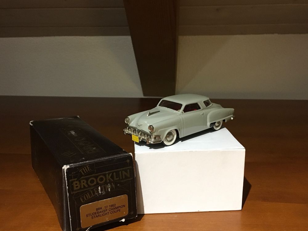 52’ Studebaker Champion Starlight Coupe 1/43 Brooklin (Neu (gemäss ...