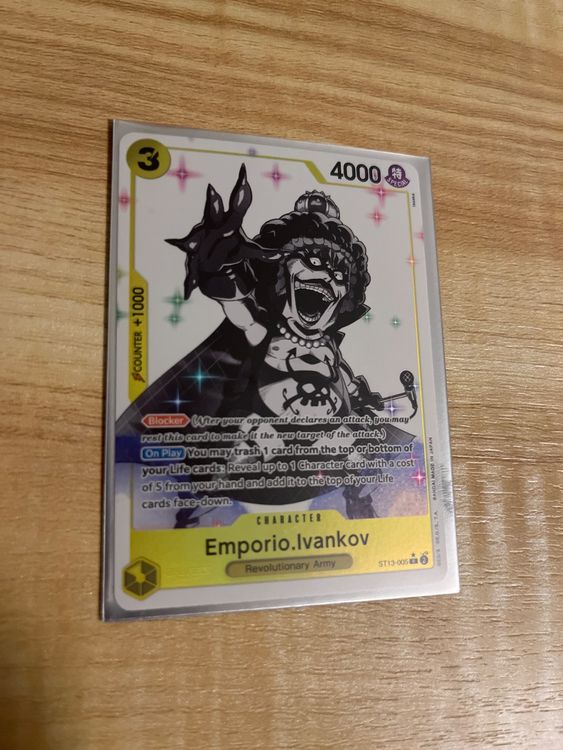 One Piece - Emporio Ivankov (ST13-005) (Neu (gemäss Beschreibung)) in ...