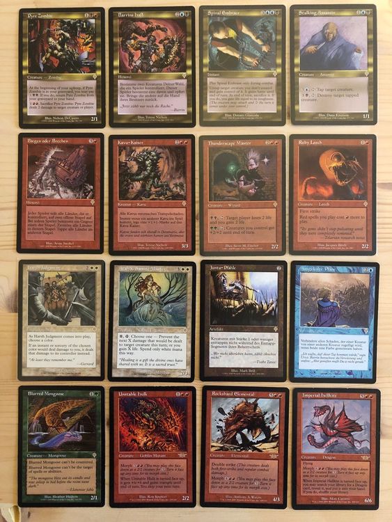 MTG - 51 rare aus INVASION, SCOURGE & LEGIONS | Kaufen auf Ricardo