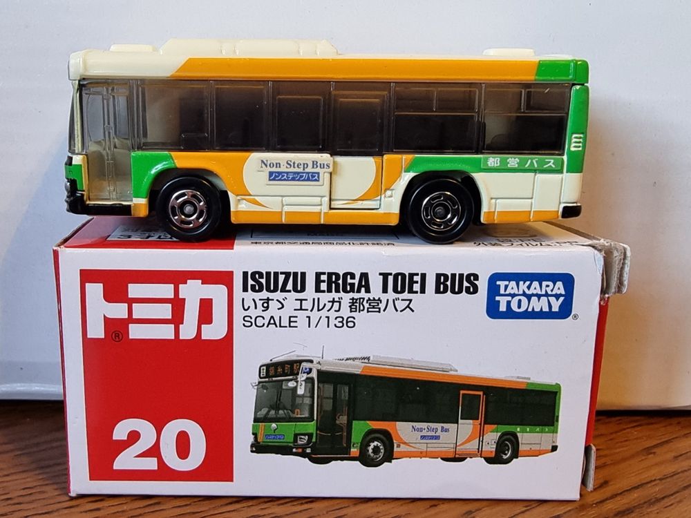 Tomica #20 Izuzu Erga TOEI Bus (Neu (gemäss Beschreibung)) in Chateau d ...