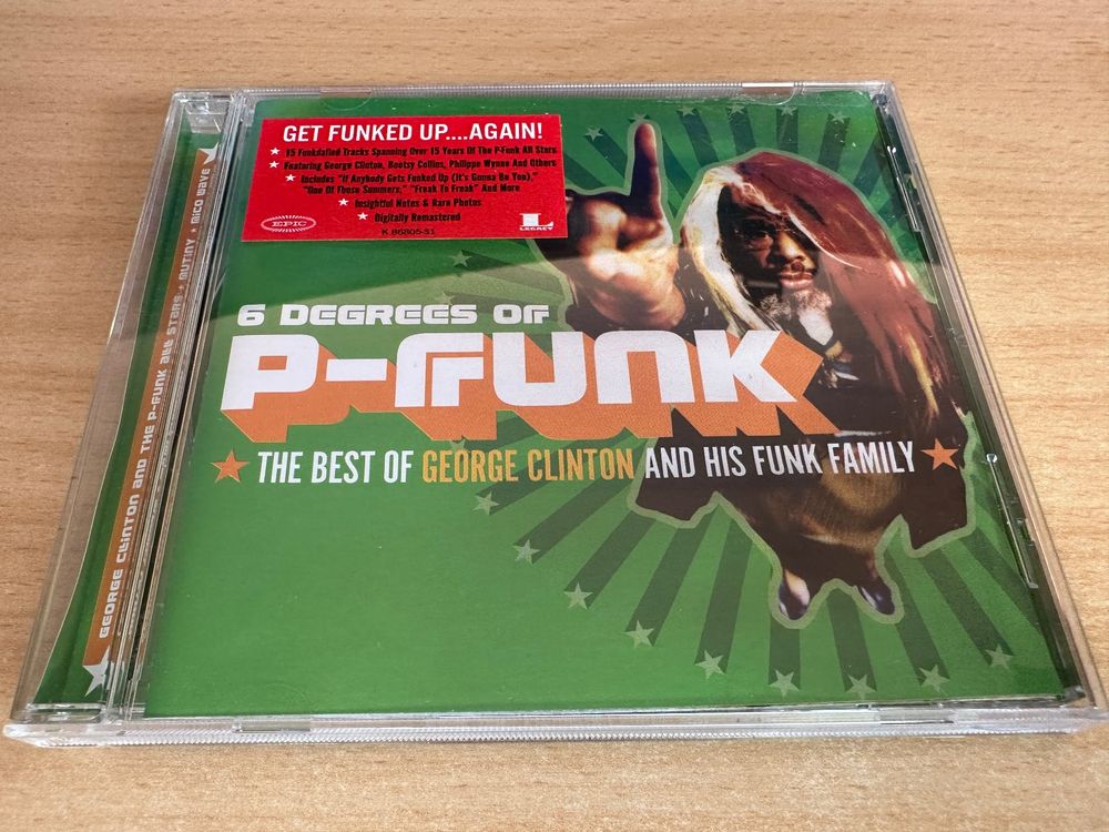 George Clinton – 6 Degrees Of P-Funk: The Best Of George Cli (Gebraucht ...