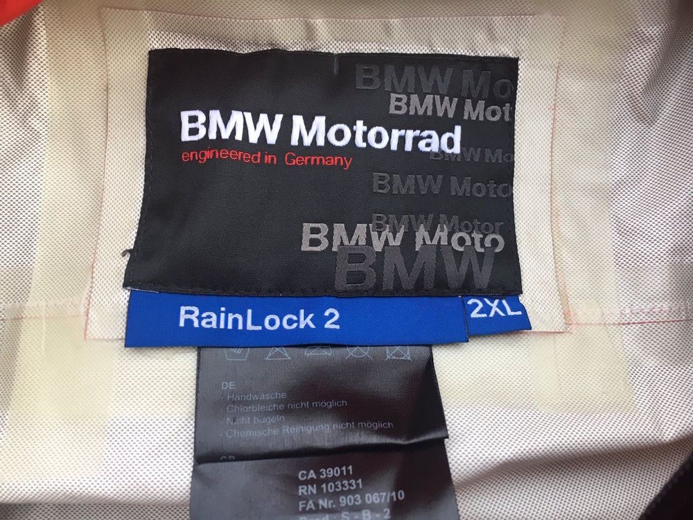BMW Motorrad-Regenjacke, Rainlock 2, 2XL | Kaufen auf Ricardo