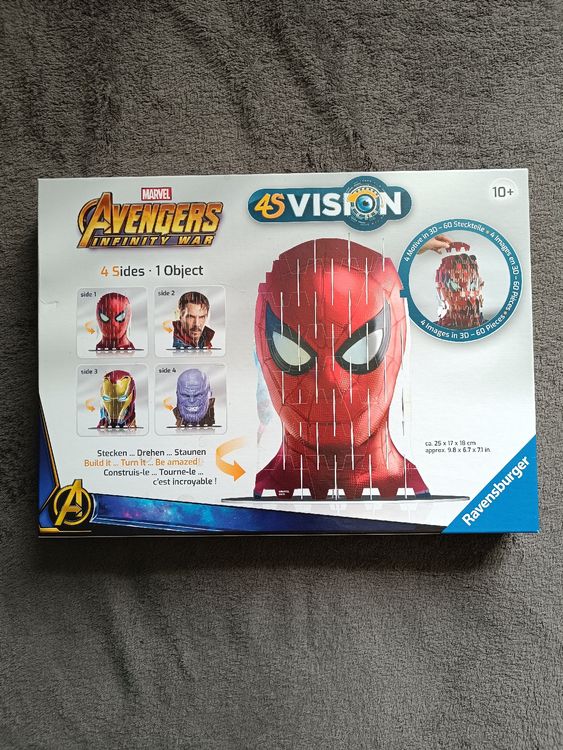 Marvel Avengers 4S Vision Puzzle in 3D Ravensburger | Kaufen auf Ricardo