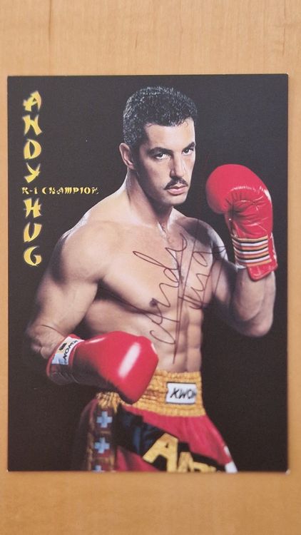 Andy Hug, Original Autogramm auf Karte in Farbe (Gebraucht) in Salmsach ...
