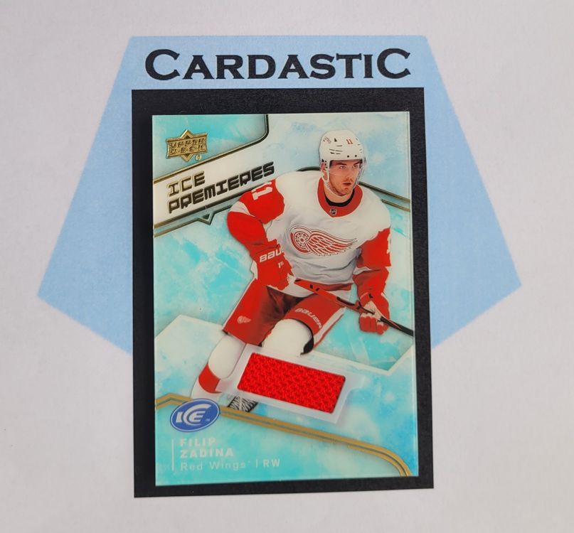 Filip Zadina NHL 19-20 UD ICE Premieres Jersey HCD Davos | Kaufen auf ...