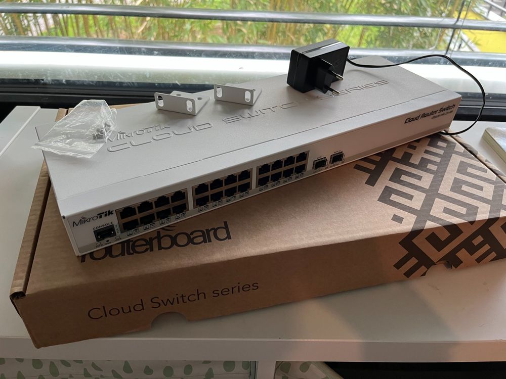 Mikrotik Cloud Switch CRS326-24G-2S+RM (Gebraucht) in für CHF 135 – mit ...