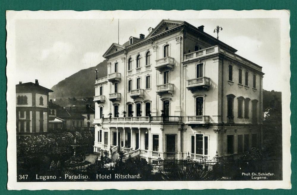 Lugano-Paradiso, Hotel Ritschard, 1937 | Kaufen auf Ricardo