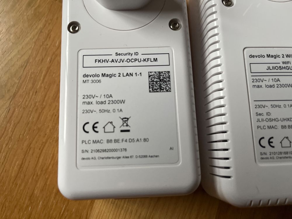 devolo: 3 LAN Stecker zu 1 Preis (Gebraucht) in Hittnau für CHF 100 ...