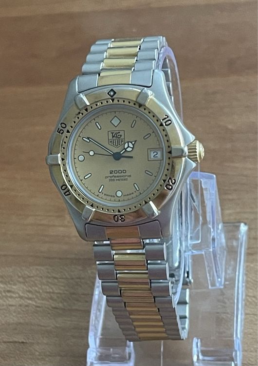 1985 Vintage TAG Heuer Professional 200m 964.013 revidiert (Gebraucht ...