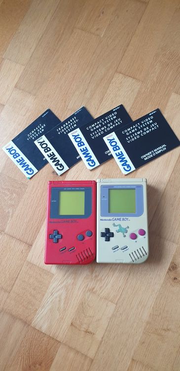 Gameboy Classic rot + Gameboy Classic beige, ab 1Fr. (Gebraucht) in ...