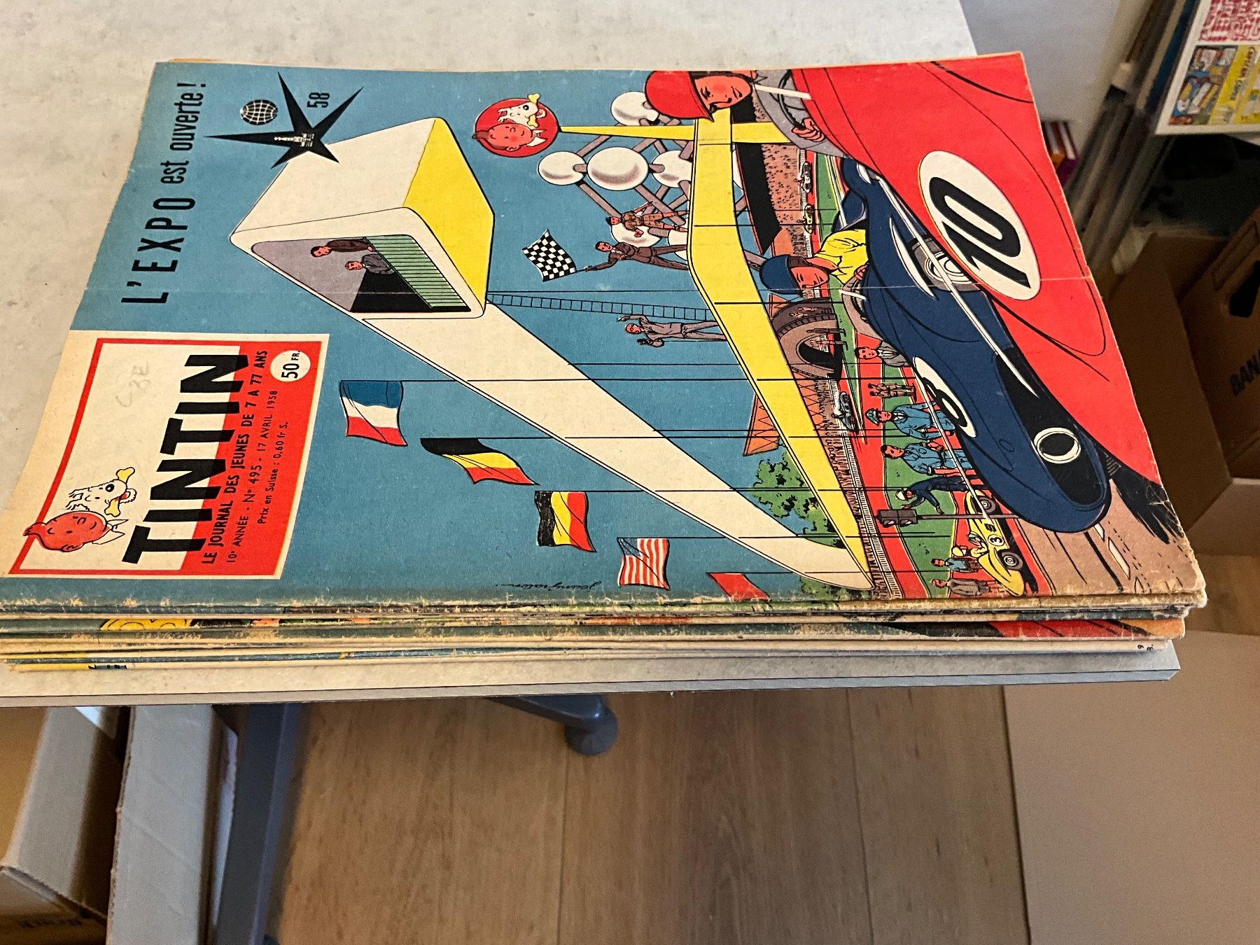 16 x Tintin (Journal de) 1958 (D'occasion) à Agriswil pour CHF 15 ...
