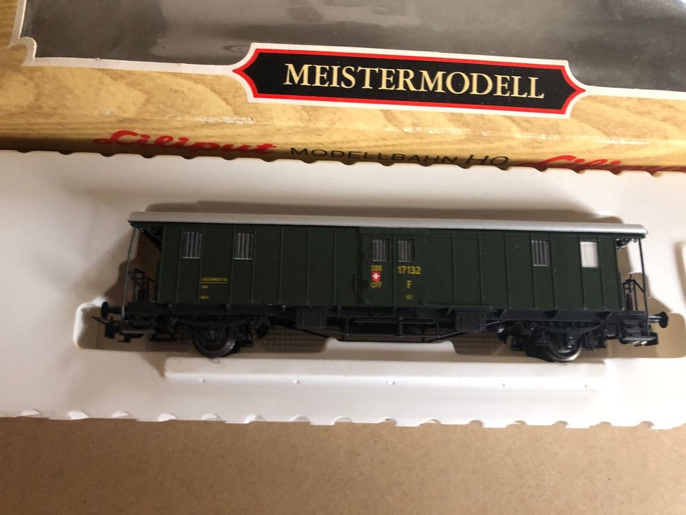 Liliput 275 50 Postwagen SBB 17132 H0 OVP NEU (Neu und originalverpackt) in Möriken AG für CHF ...