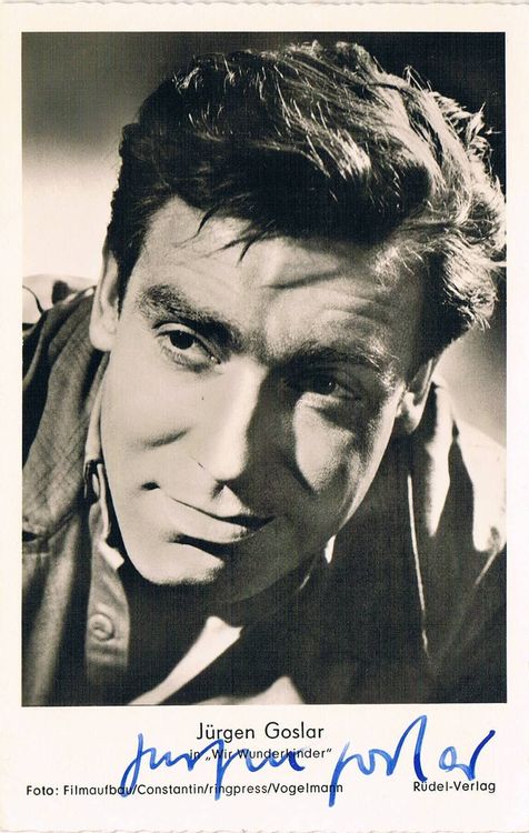 Jürgen Goslar 1927-2021 Autogramm signiert Vintage Foto 9x14 (Gebraucht) in Bischofszell für CHF ...