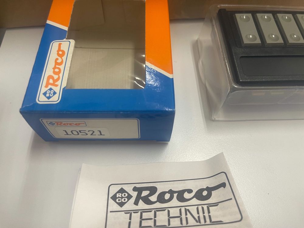 Roco 10521 Weichenschalter ohne Rückmeldung 1 stk mit OVP (Gebraucht ...