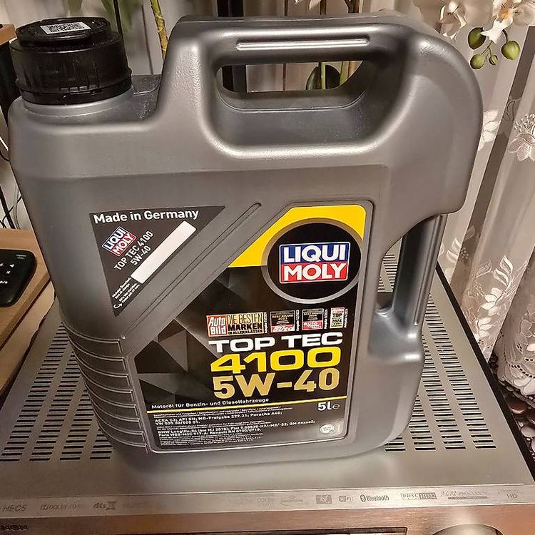 11 LITER Liqui Moly Top Tec 4100 5w40 Für VW, Porsche (Neu und ...