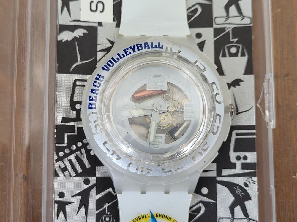 SWATCH SCUBA SNOWPASS BEACH VOLLEYBALL SELTEN NEU (Neu und originalverpackt) in Lommiswil für ...