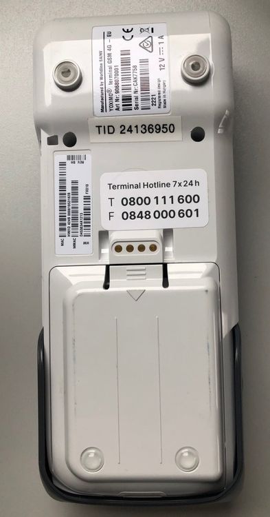 Worldline Zahlterminal (Six Payment) (Gebraucht) in Sargans für CHF 290 ...
