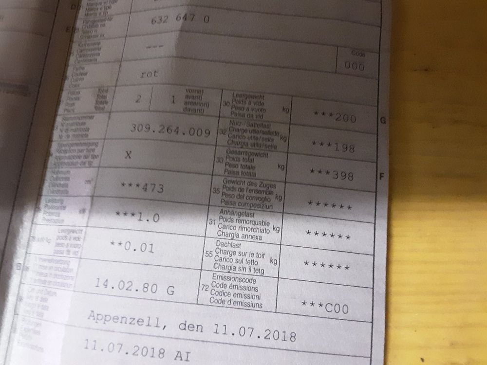 BMW 248/A Oldtimer 1980 (Gebraucht) in Weissbad für CHF 2090 – nur ...