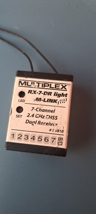 Multiplex 7-Kanal Empfänger RX-7-DR (Gebraucht) in Burgistein für CHF ...