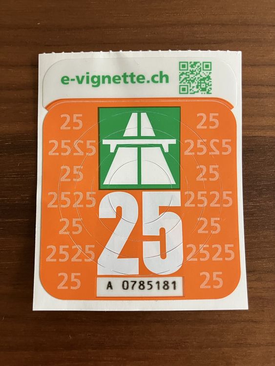 Autobahnvignette 2025 (Neu und originalverpackt) in Olten für CHF 37 – mit Lieferung auf Ricardo ...